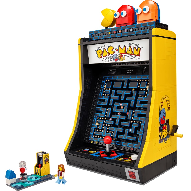 乐高 LEGO ICONS 吃豆人 PAC-Man 街机拼装积木玩具 | 博派创意礼品小铺